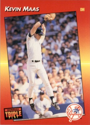 1992 Triple Play Kevin Maas New York Yankees #225 Baseball Card | eBay