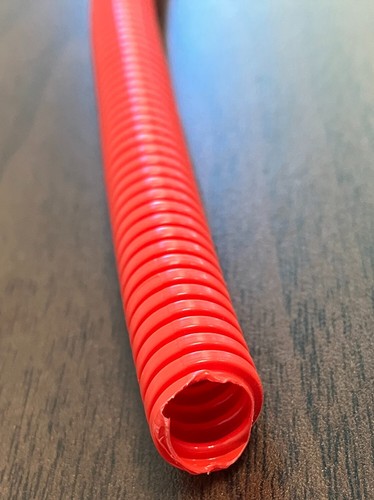 10 feet 8.6 x 11.5mm Non-Split High-Temp PA66 Nylon Wire Loom ...