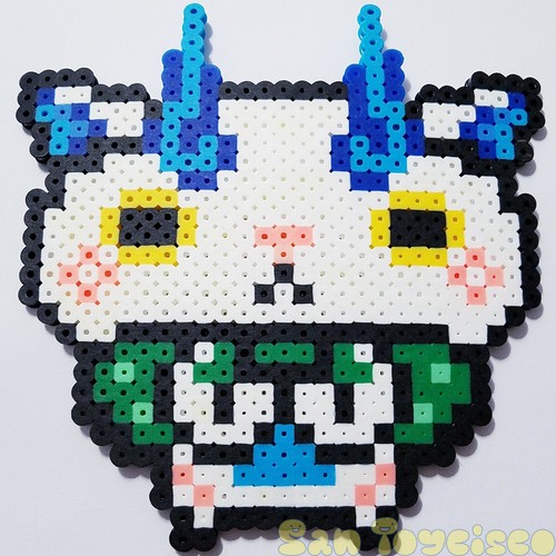 Yo-kai Watch Custom Sprite Pixel Art 8-Bit - KOMASAN 5.5" PixelThat ...