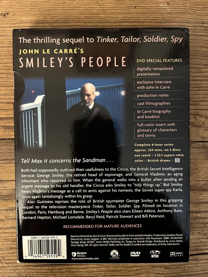 Smiley's People (DVD, 1982) 54961869299 | eBay