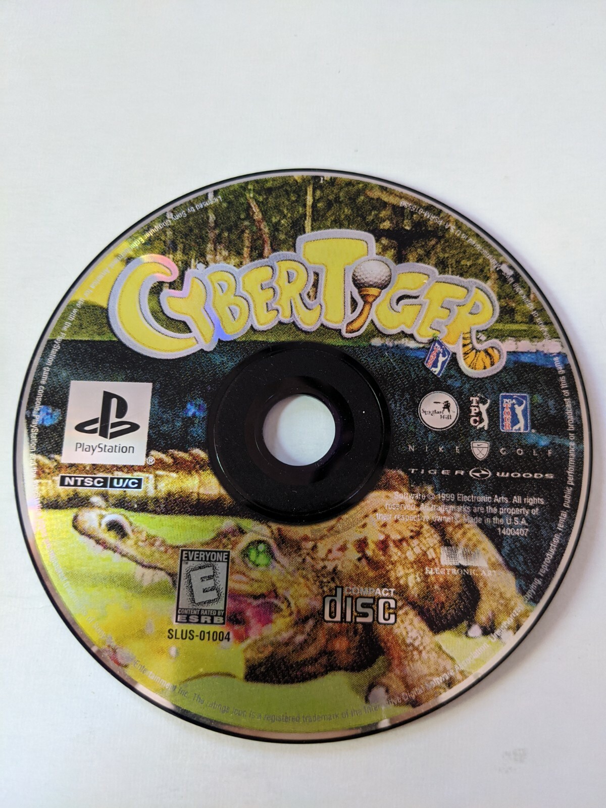 CYBERTIGER (PlayStation one PS1) DISC ONLY 14633140040| eBay