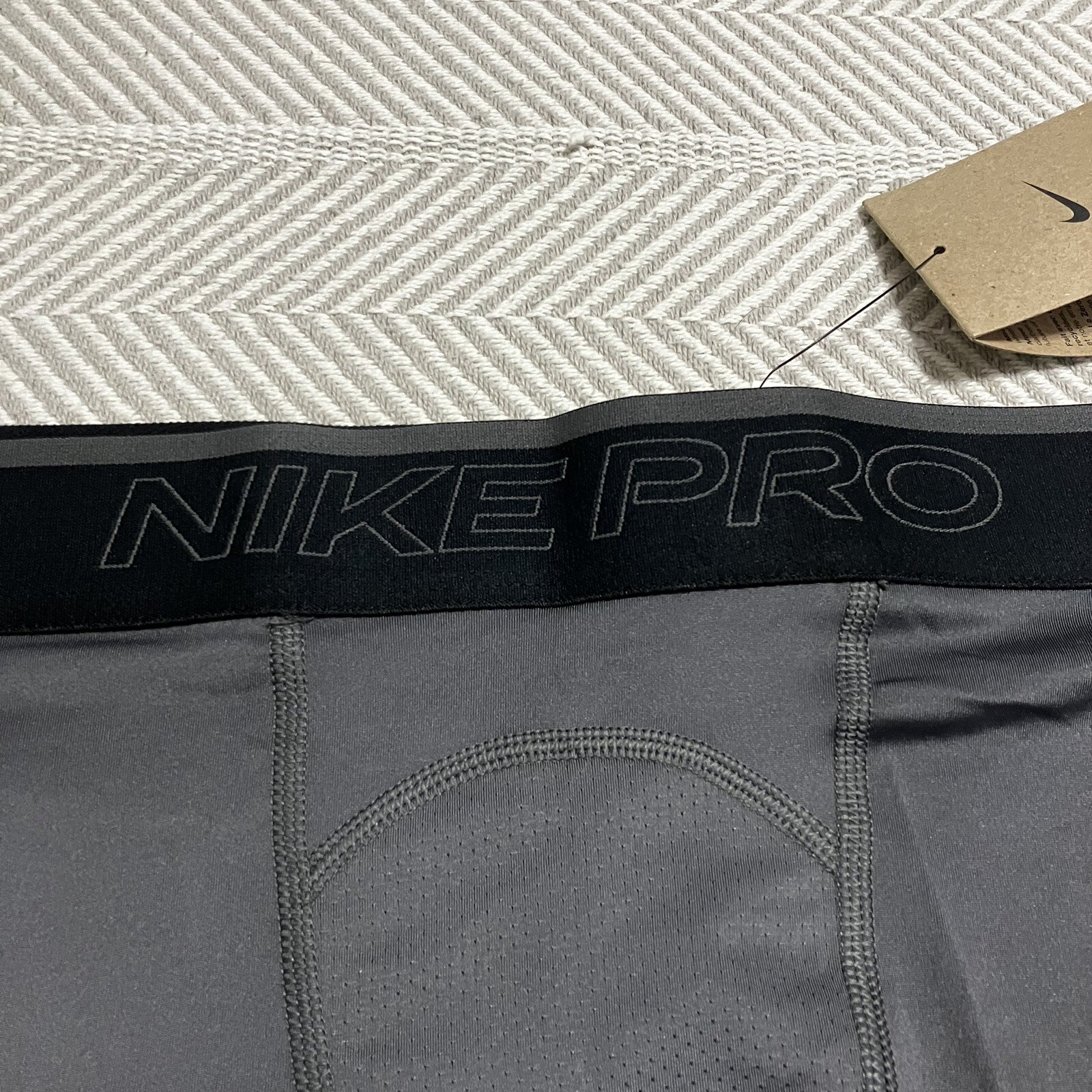 Nike Pro Grey Dri Fit Compression Shorts Mens DD1917-068 Sz XL for sale ...