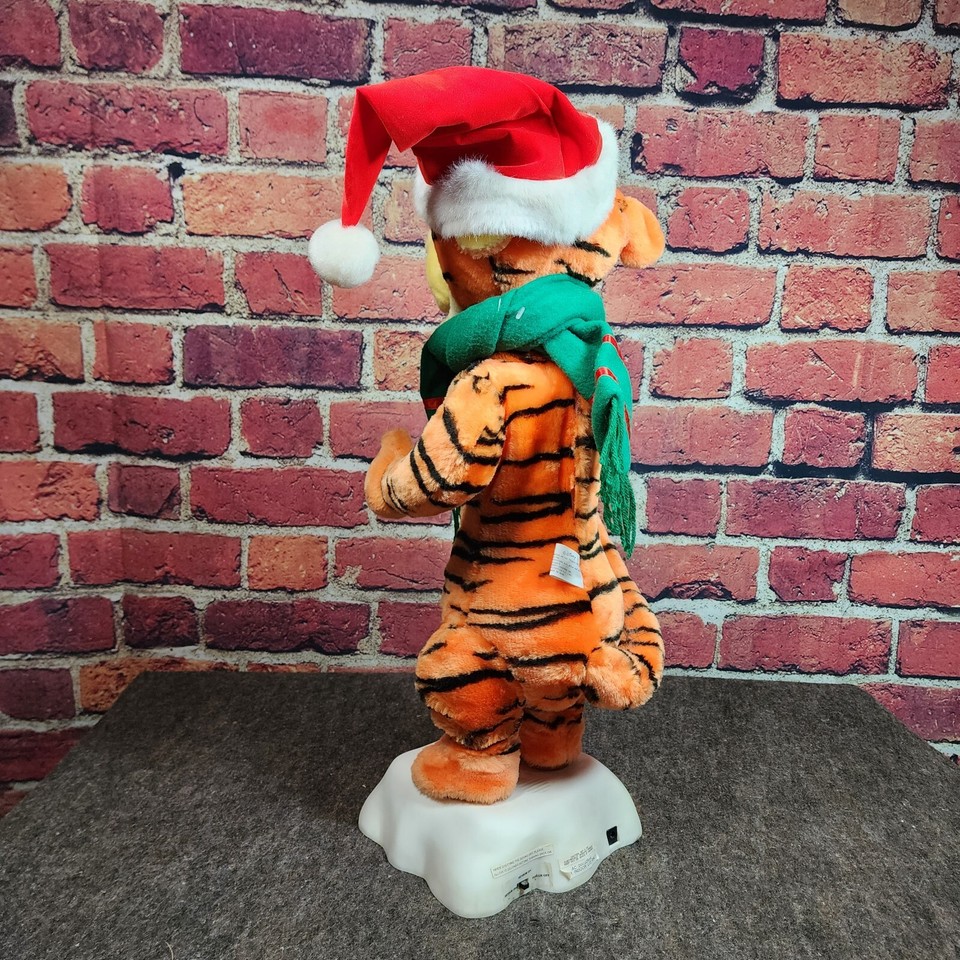 Telco Motionettes Disney 1997 Tigger Animated Christmas Figure For ...
