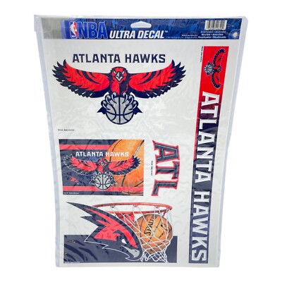 Atlanta Hawks Ultra decals 11 X 17 NBA By Wincraft | eBay