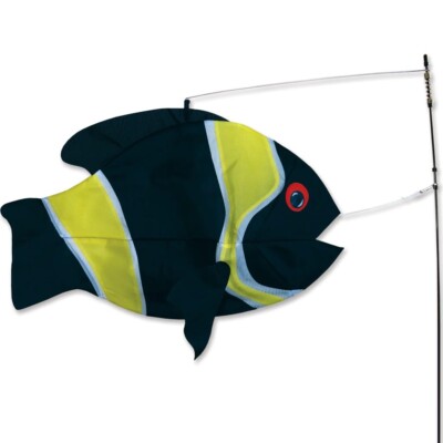 SWIMMING FISH-DAMSEL Fish Wind Diva-Weather Vane by Premier Kites ...