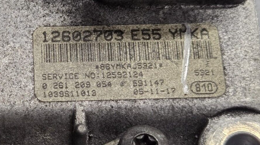 12602703 E55 YMKA 04-07 CADILLAC CTS SRX 3.6L ECU ECM OEM ENGINE ...