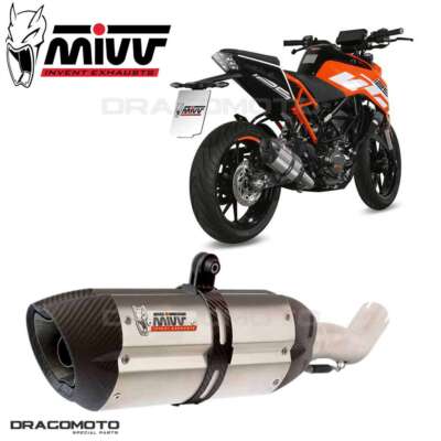 Exhaust KTM RC 125 2017 2018 MIVV Suono | eBay Australia