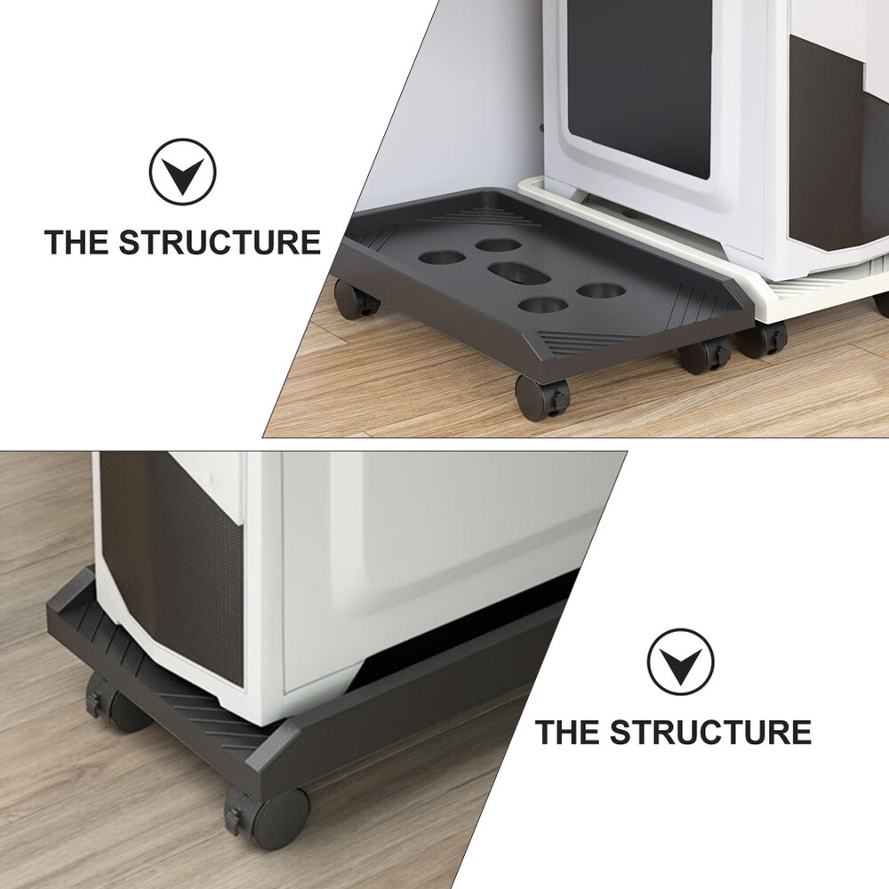 Computer Host Rack Office Mainframe Bracket Universal Wheel Stand | eBay