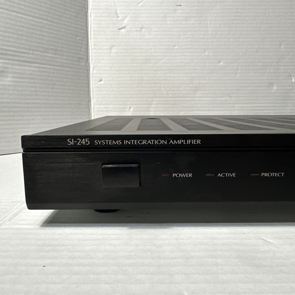 Mint! Works! NILES SI-245 Stereo POWER AMPLIFIER Hi-Fi Audio INTEGRATED ...