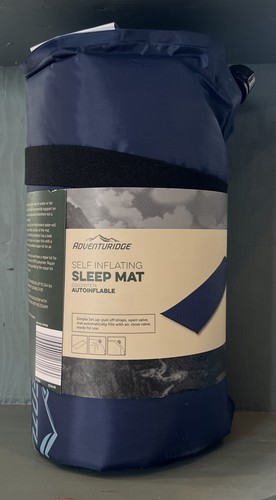 Adventuridge Self Inflating Camping Backpacking Sleep Mat Pad Bed Blue ...