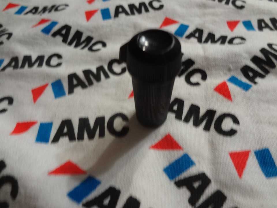 NOS AMC AMERICAN MOTORS 1968 AMX JAVELIN BLACK WINDSHIELD WIPER KNOB | eBay
