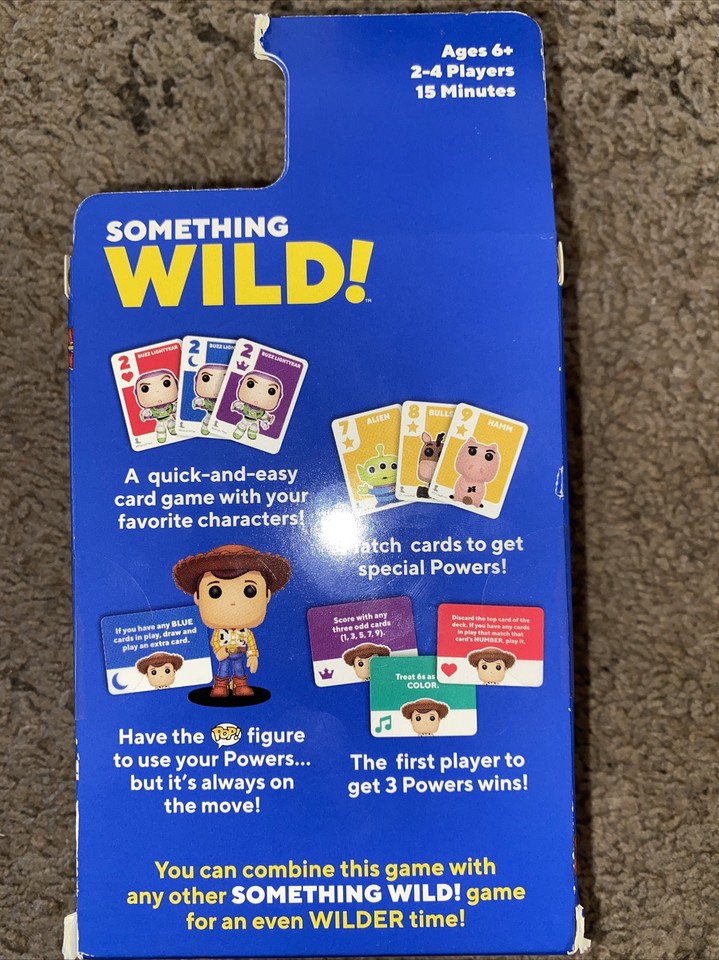Funko Games Disney Toy Story Something Wild Card Game With Woody Mini ...