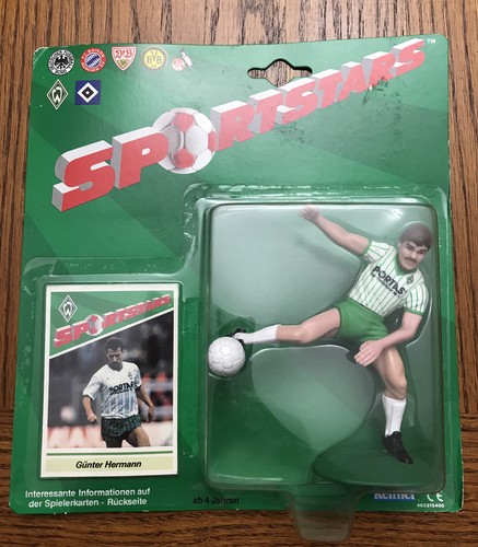 Gunter Hermann Werder Bremen Sportstars Action Figure by Kenner NIP | eBay