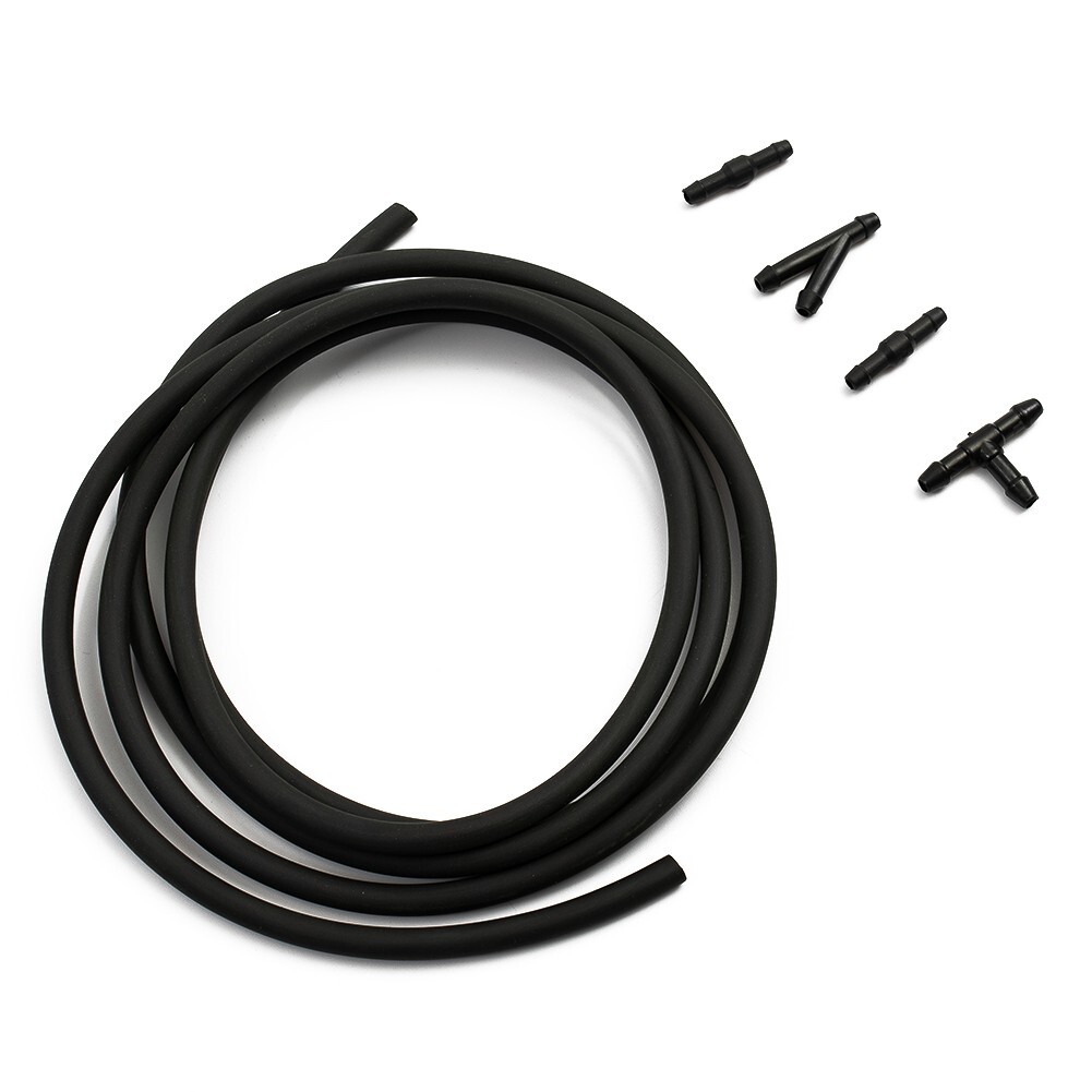 2m Windscreen Wiper Washer Jet Tube Pipe Hose W/ Connector TY Black ...