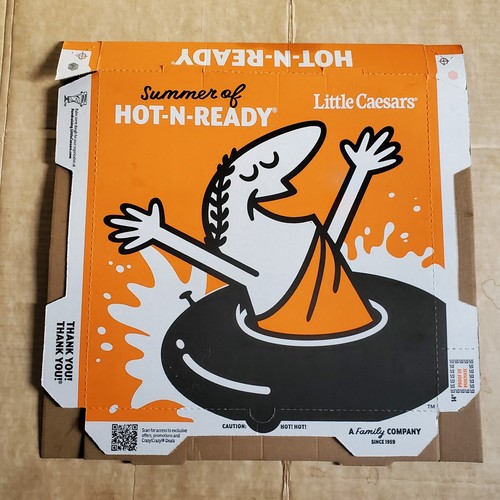 Little Caesars Limited Edition Summer Of Hot-N-Ready Box 2024 (Used) | eBay