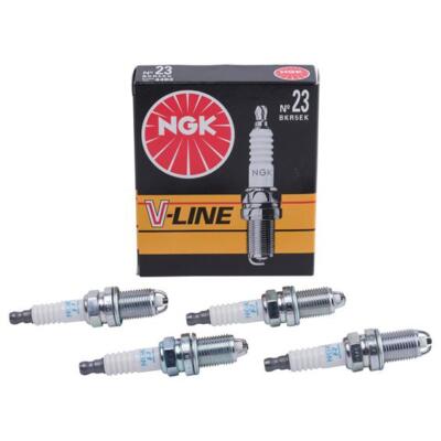 NGK 4483 Zündkerzen 4 Stück V-Line 23 für OPEL CITROËN RENAULT PEUGEOT ...