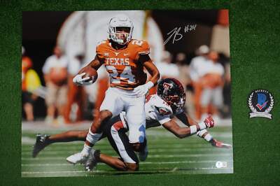 JONATHON BROOKS TEXAS LONGHORNS SIGNED 16x20 Touchdown PHOTO BAS COA | eBay