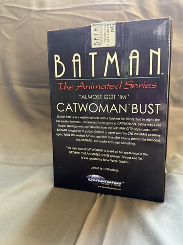 CATWOMAN SDCC 2015 Batman The Animated Series ALMOST GOT 'IM B&W Resin ...