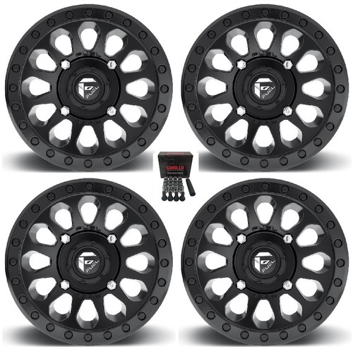 Fuel Vector UTV Wheels Black 15" Textron Wildcat XX (4) | eBay