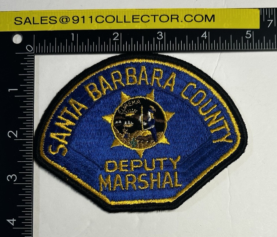 VINTAGE CALIFORNIA SANTA BARBARA COUNTY DEPUTY MARSHAL POLICE DEPT ...