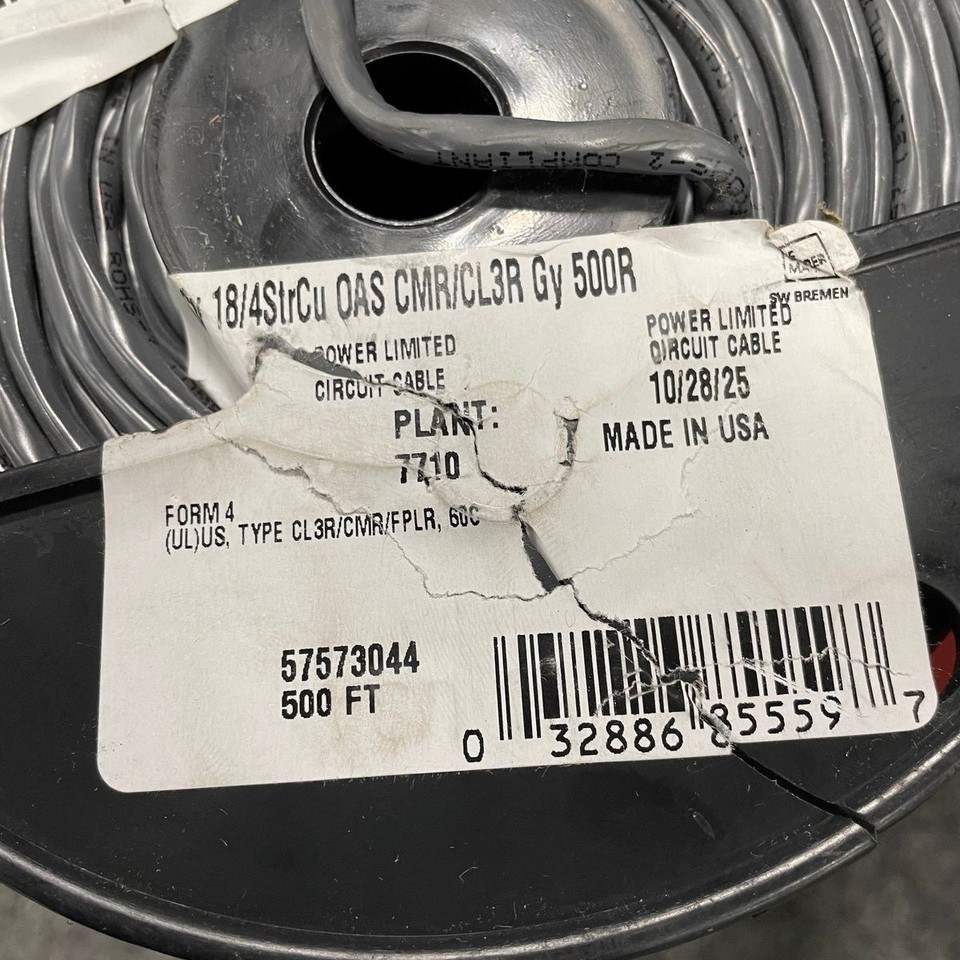 SOUTHWIRE Shielded 18/4 Security Circuit Cable Wire 500 ft 57573044 | eBay