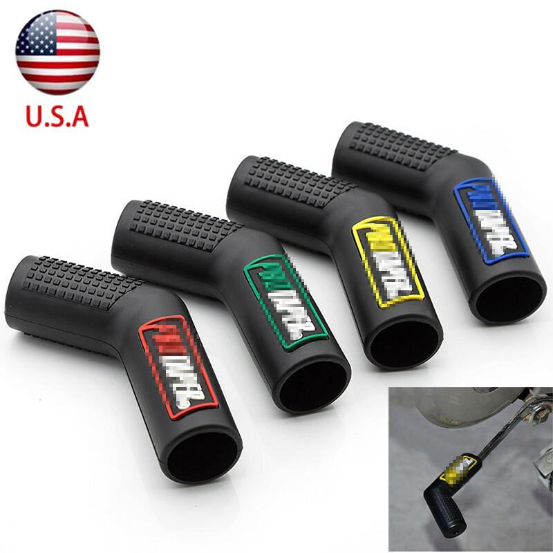 Motorbike Footpeg Rubber Shift Lever Cover Boot Shoe Protector Gear ...