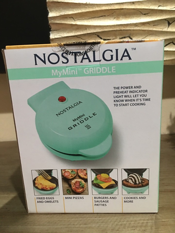 Nostalgia My Mini Waffle Maker New Factory Sealed | eBay