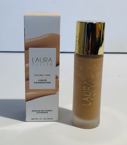 LAURA GELLER Double Take Liquid Foundation Medium to Full Coverage ...