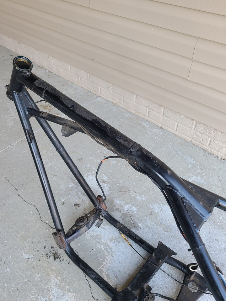 Harley Kenny Boyce Pro Street Chassis Works FXR Main Frame Chassis | eBay