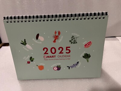 2025 H Mart Desk Calendar Asian Calendars (9.5" x 7") | eBay