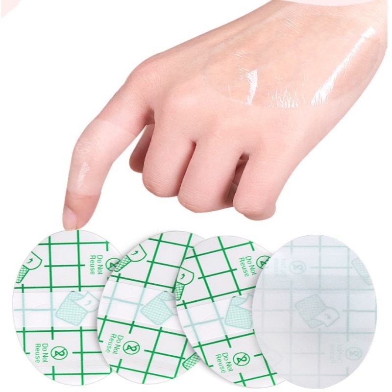 4Pcs Blister Plaster Adhesive Hydrocolloid Plaster Anti-wearing Heel ...