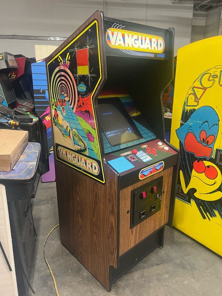 VANGUARD ARCADE MACHINE by CENTURI 1981 (Excellent Condition) *RARE* | eBay