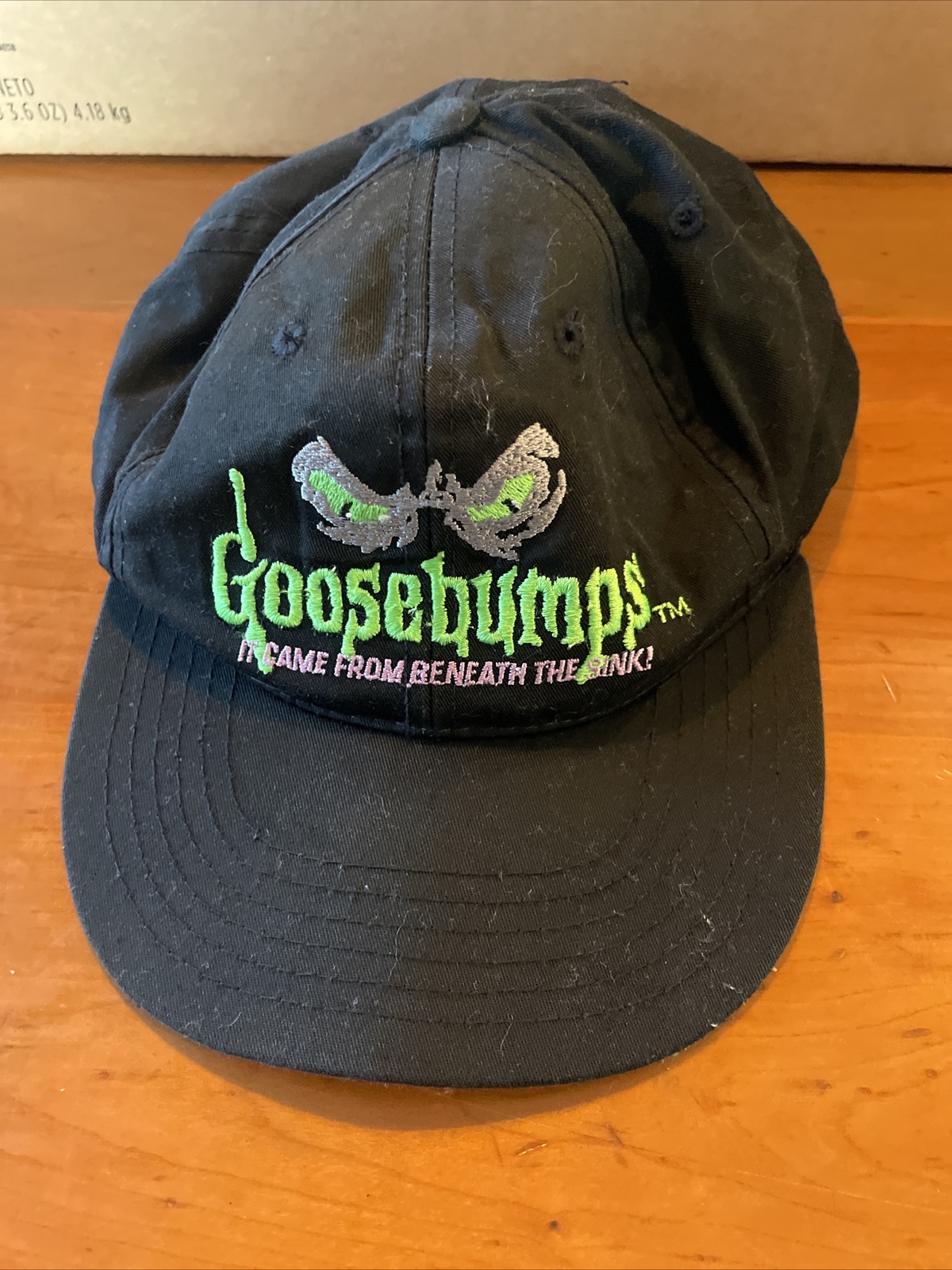 Vintage Goosebumps Snapback Hat It Came From Beneath The Sink 1995 R L ...