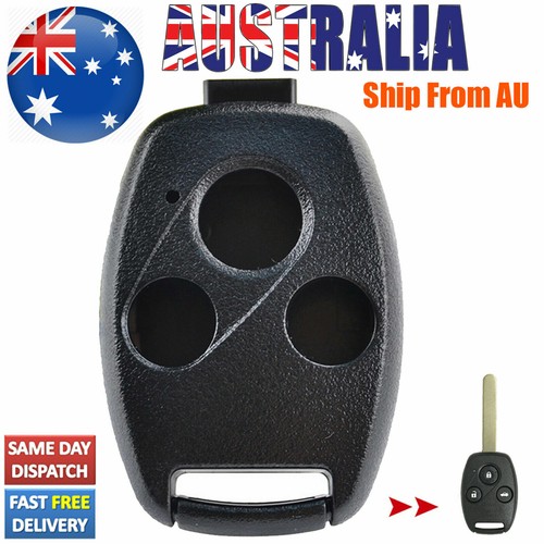 CASE SHELL FOR HONDA 3 BUTTONS REMOTE KEY CRV ODYSSEY S2000 ACCORD JAZZ ...