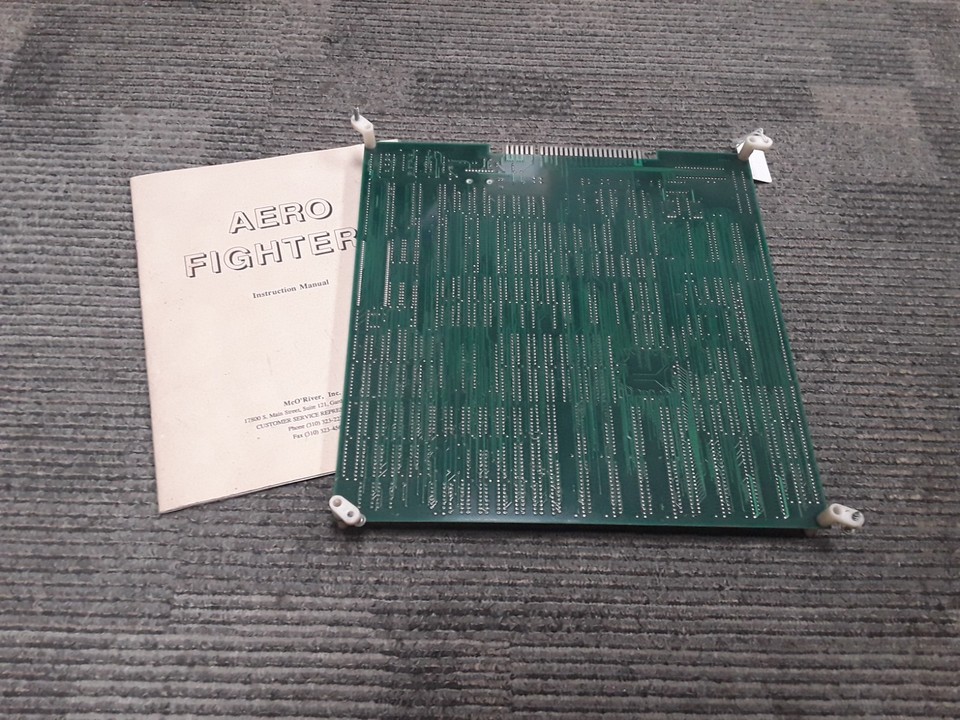 Aero Fighters by Video System Co Video Arcade PCB Board w/Manual ...