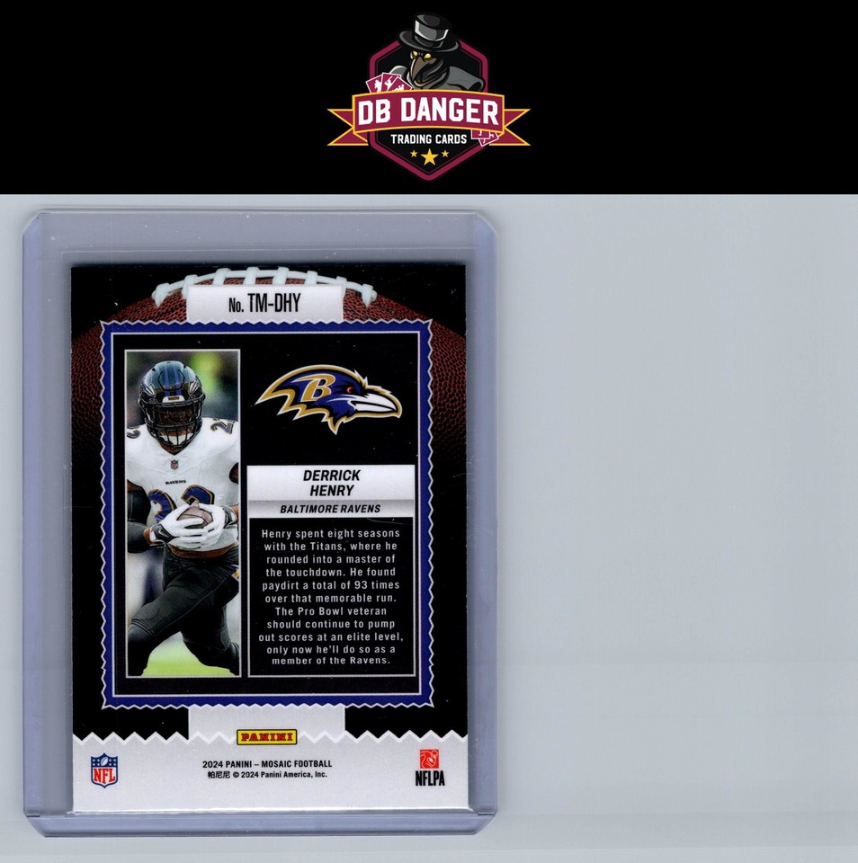 2024 Panini Mosaic DEREK HENRY Touchdown Masters RAVENS #TM-DHY | eBay