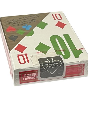 Bicycle E-Z See LoVision Playing Cards Large Print & Colors Poker NEW ...