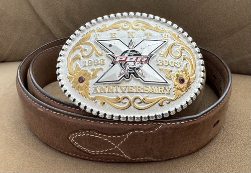 RARE Vintage 2003 PBR Pro Bull Riders X 10th Montana SS #366 Trophy ...