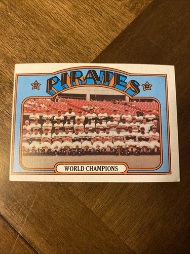 1972 topps baseball. Pirates Team Card #1 EX | eBay