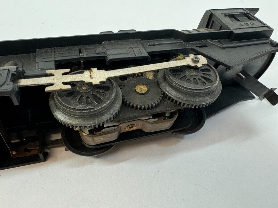 Marx Toys Vintage Model 409 O Gauge Plastic Train Engine & Pacemaker ...