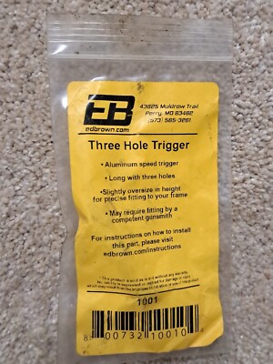 Ed Brown Three Hole Trigger Aluminum #1001 | eBay