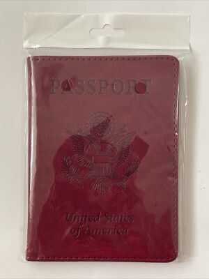 Passport Cover, Red | eBay