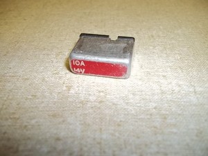 Vintage Red Metal Fuse Circuit Breaker 10A 14V *FREE SHIPPING* | eBay