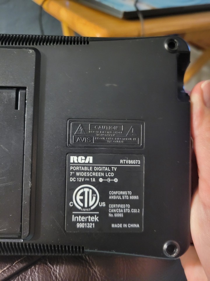 7" RCA Portable TV | eBay