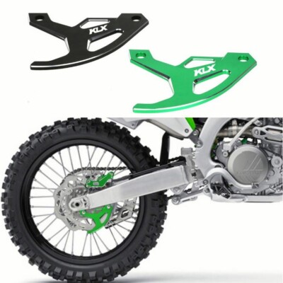KLX LOGO CNC Rear Brake Disc Guard Cover For KAWASAKI 2007-2019 KLX450R ...