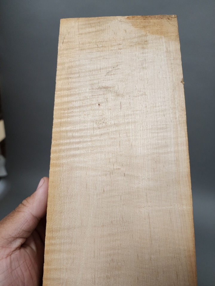 1PC 4/4 Size Violin Back Making Wood Material 60 years dried Flamed ...
