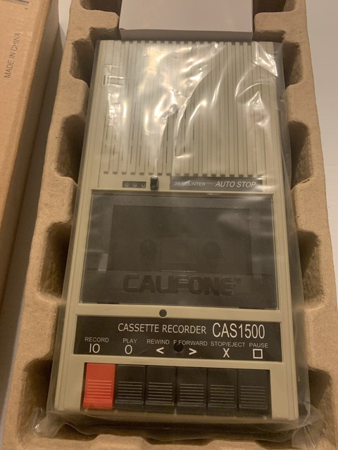 Califone CAS1500 Cassette Tape Player & Recorder for sale online | eBay