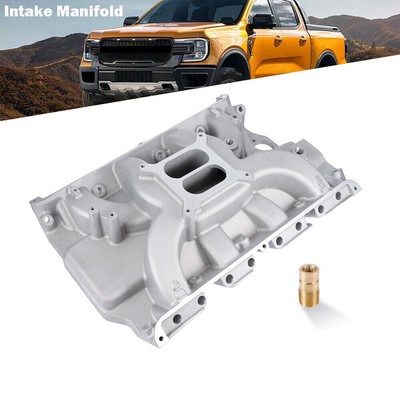 For Ford FE 390-428 FE Intake Manifold Dual Plane Square Flange Engine ...