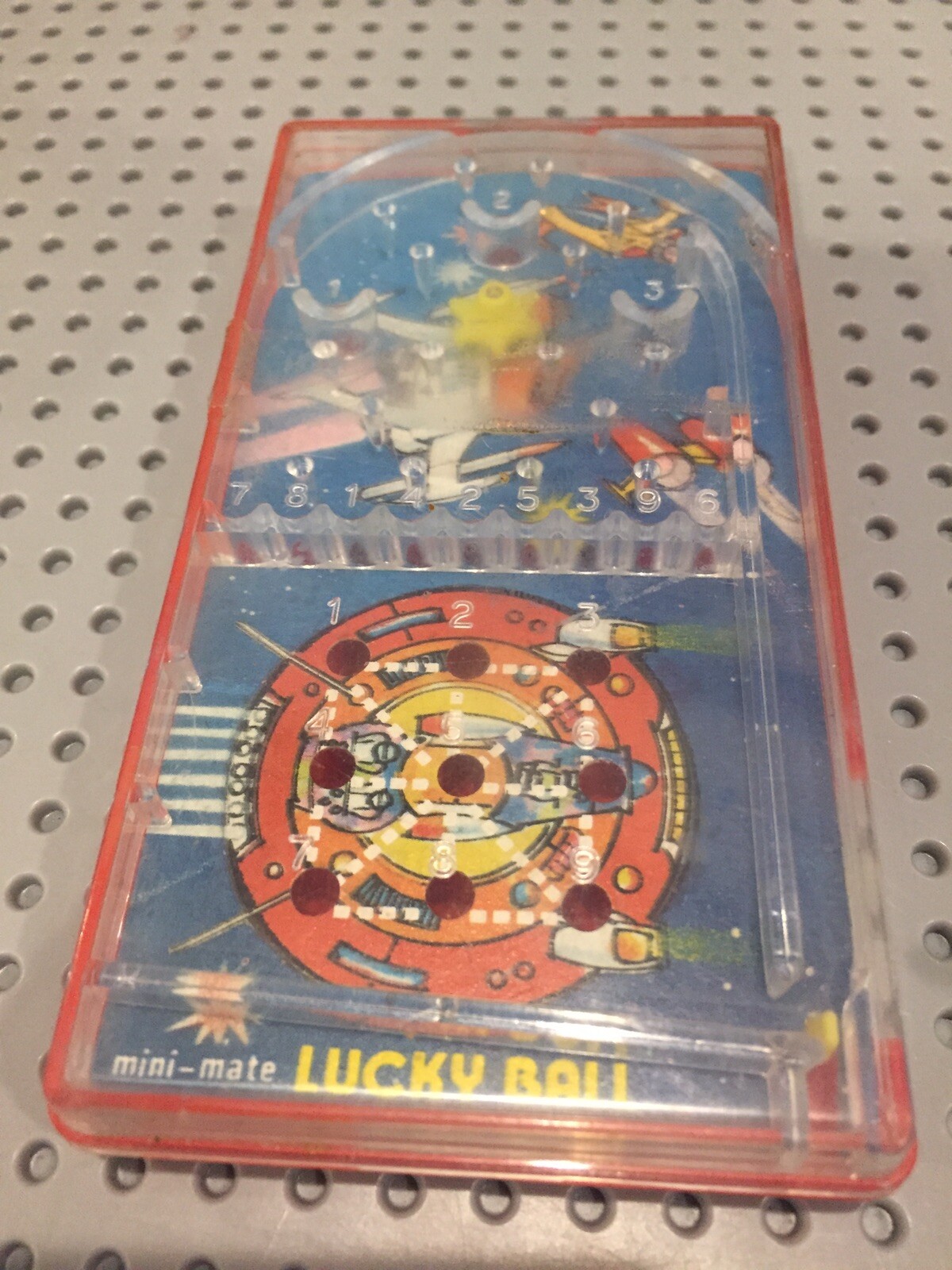 Vintage Mini-Mate Lucky Ball Hand Held Mini Space Pinball ~ 1976 ...