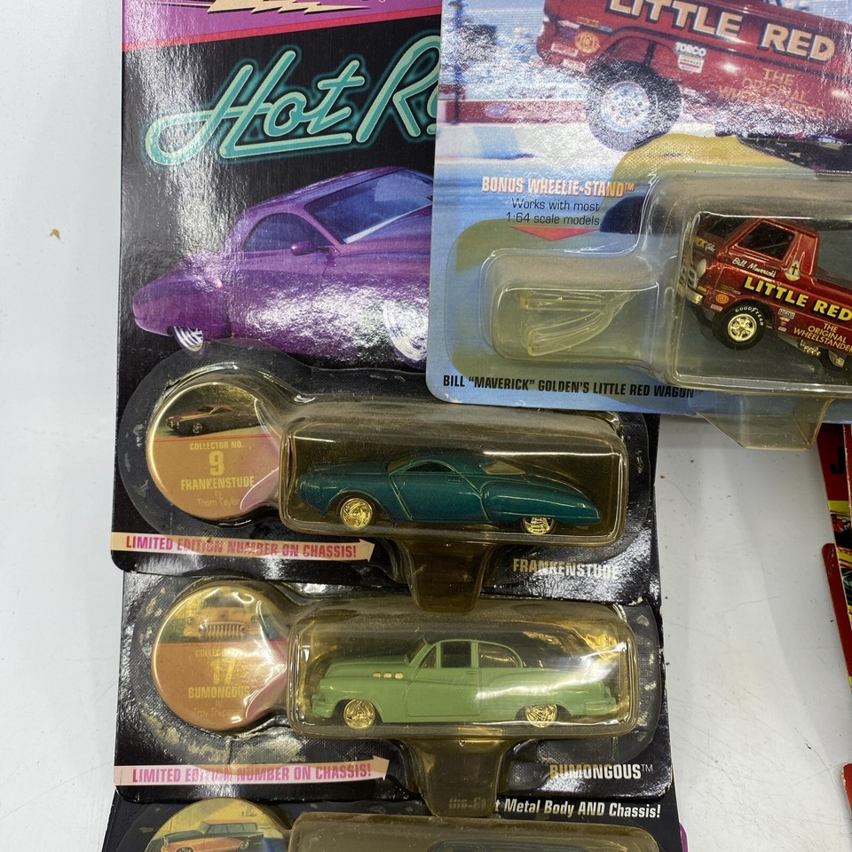 15 Car Johnny Lightning Lot Little Red Wagon! Hot Rods Commemorative ...